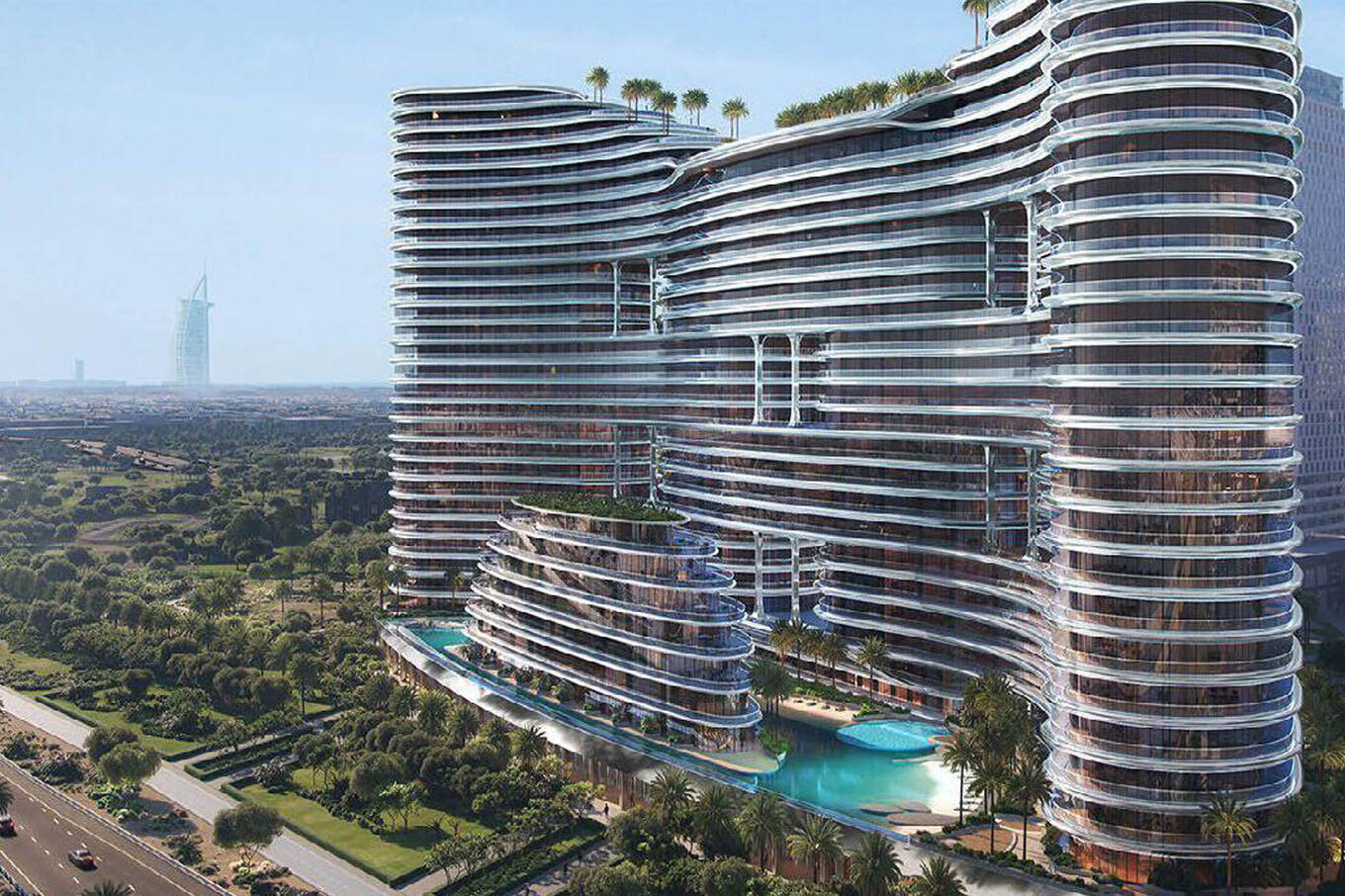 Binghatti Aquarise by Binghatti Developers in Business Bay, Dubai