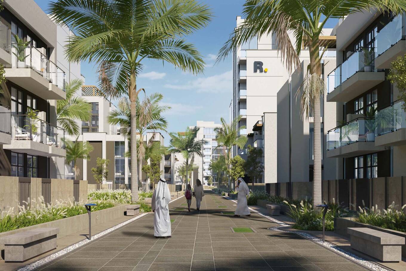 Royal Park by Reportage in Masdar City, Abu Dhabi | Everhomes