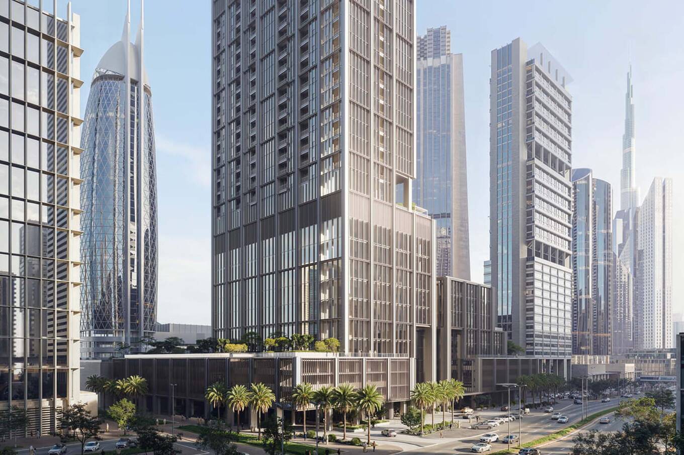 DIFC Heights Tower by Dubai International Financial Centre (DIFC), Dubai