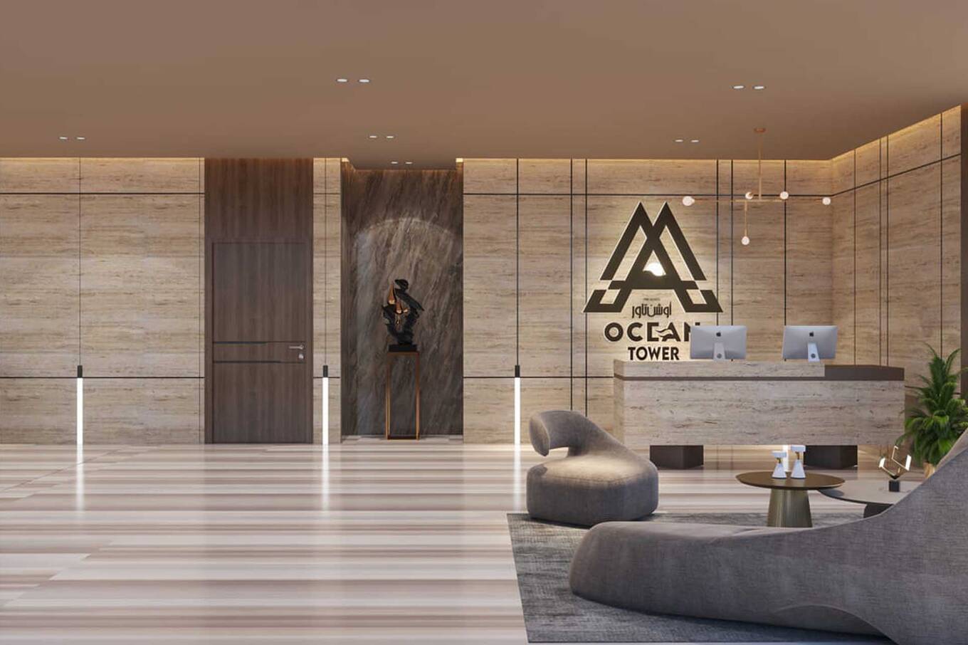 Ocean Tower by Ahmad Alansari Real Estate Development in Dubai Islands ...