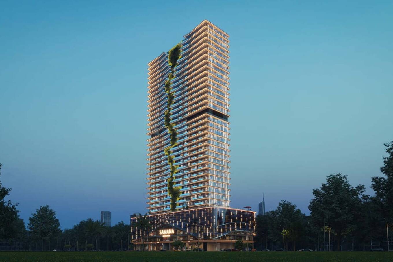Samana Barari Lagoons by Samana Developers in Majan, Dubai