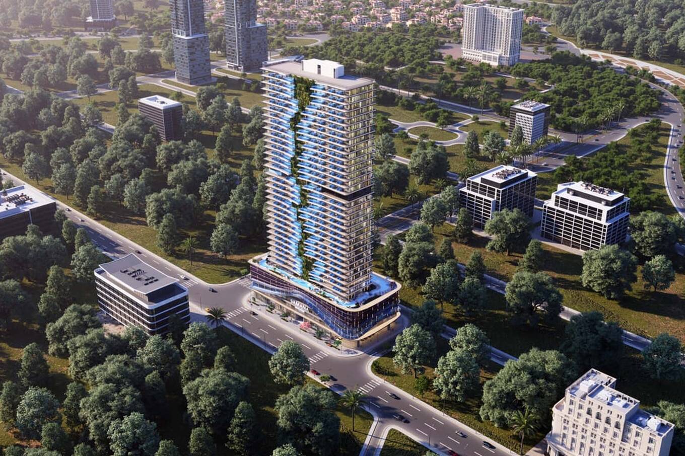 Samana Barari Lagoons by Samana Developers in Majan, Dubai