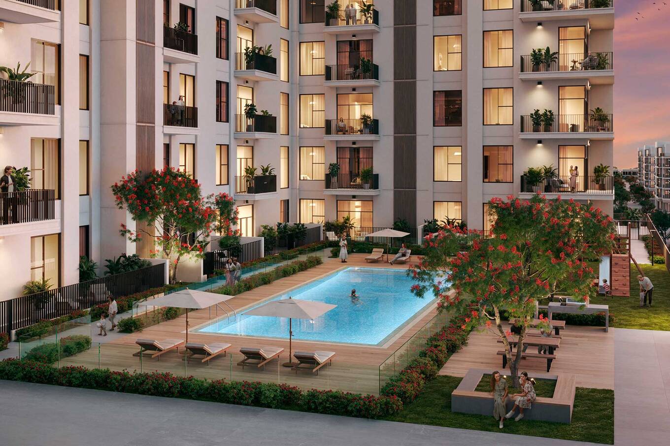Elaya by Nshama Properties in Town Square, Dubai