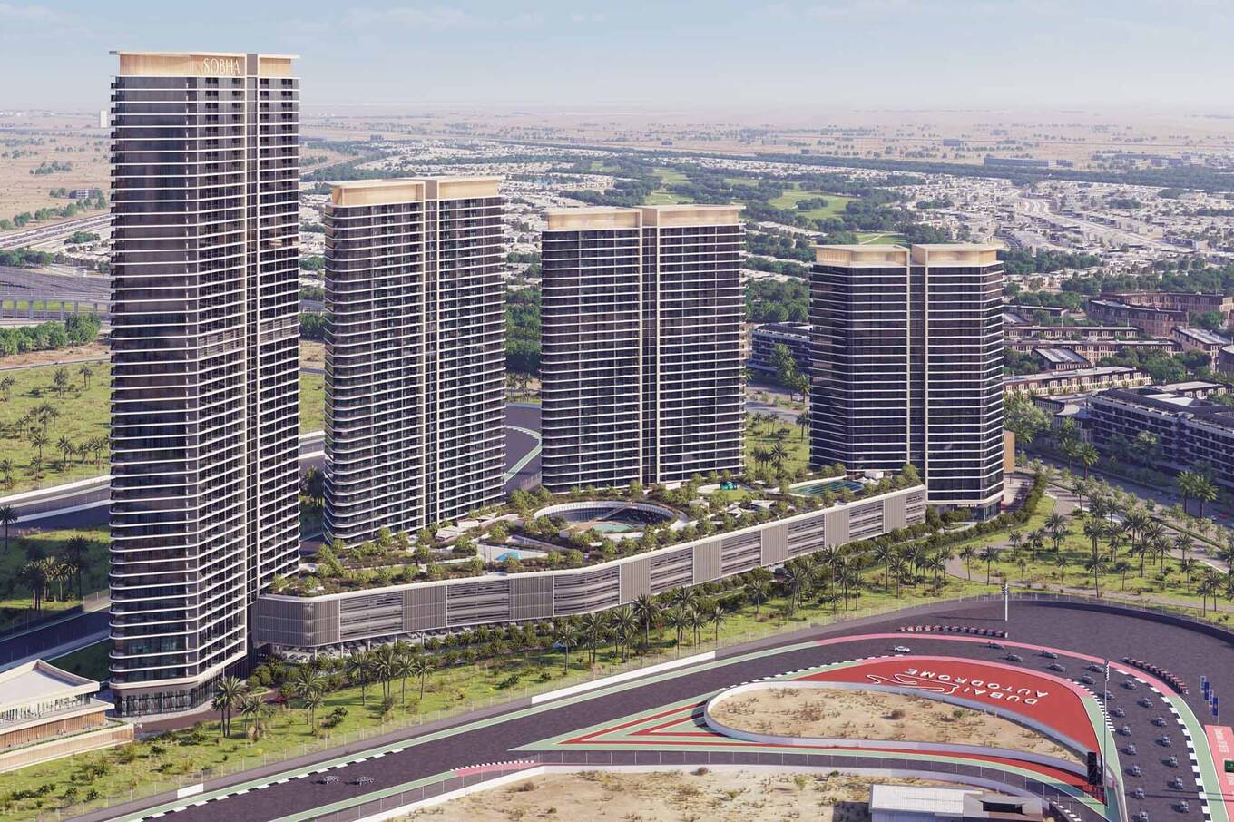 Sobha Solis by Sobha Group in Dubai Motor City, Dubai