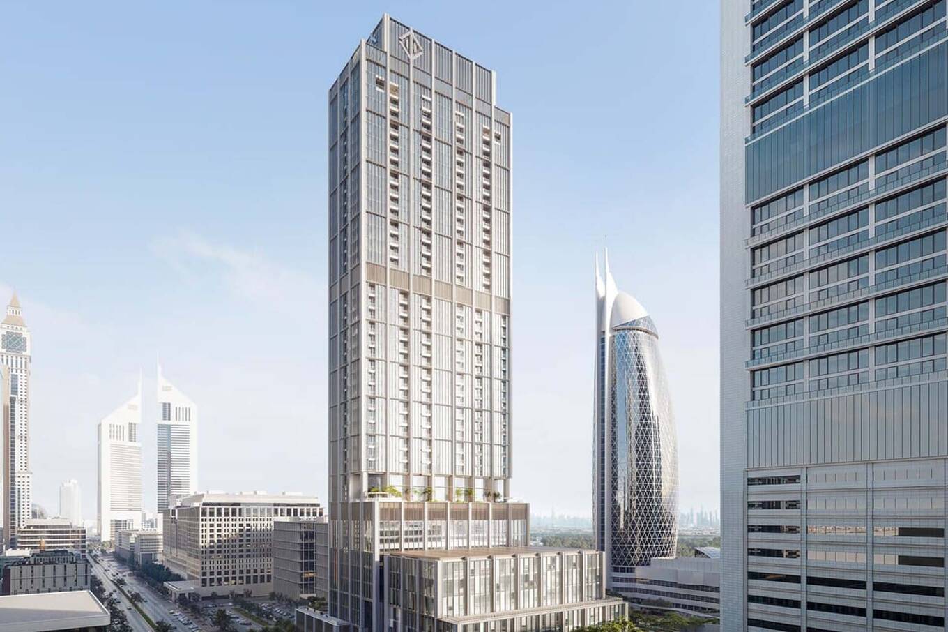 DIFC Heights Tower by Dubai International Financial Centre (DIFC), Dubai