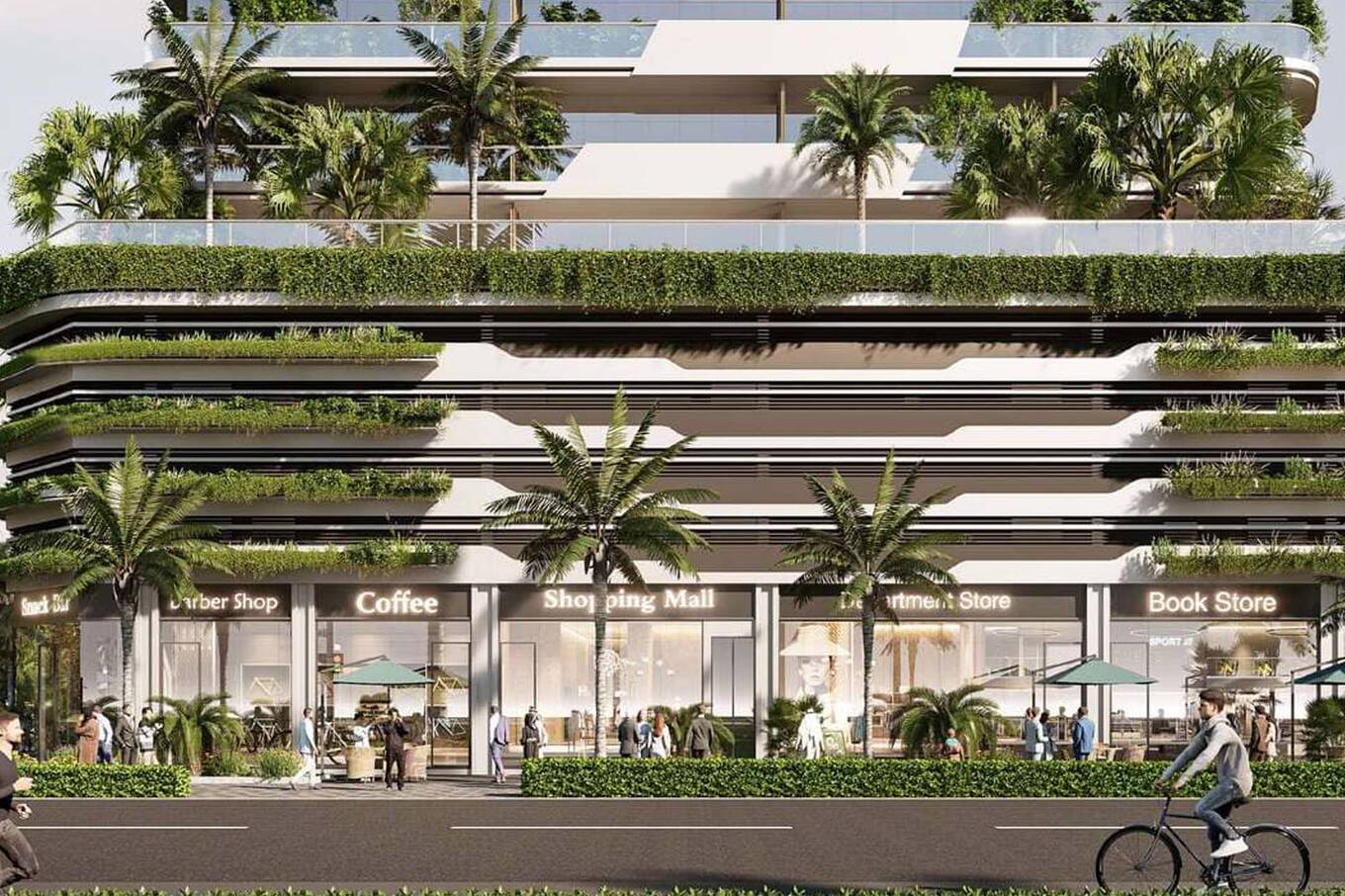 Forest City Tower by Al Helal Al Zahaby Real Estate in Majan, Dubai