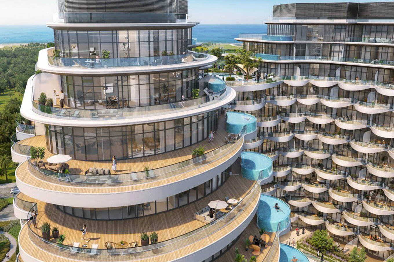 Aqua Arc by BnW Developments in Al Marjan Island, Ras Al Khaimah