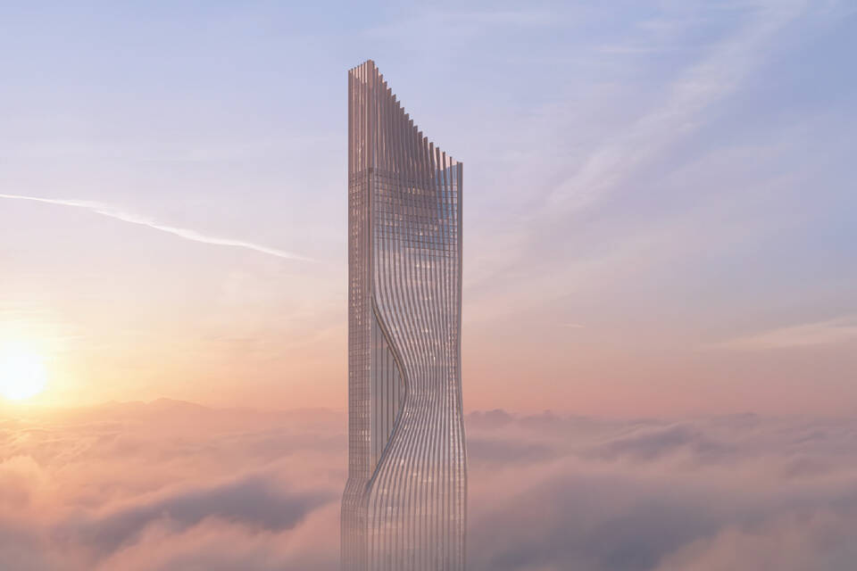 Tiger Sky Tower in Business Bay by Tiger Properties in Business Bay, Dubai