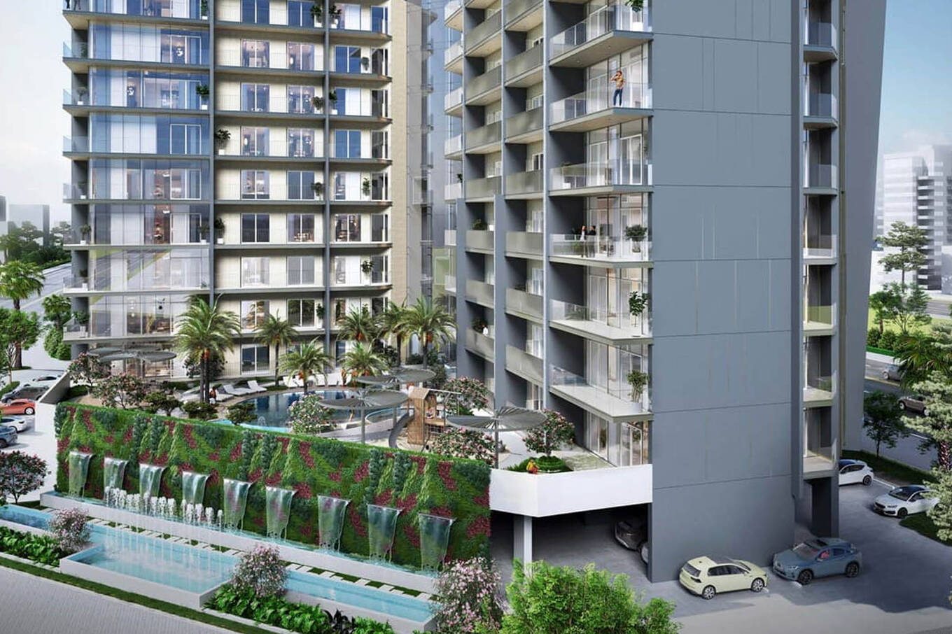 Floarea Residence by Mashriq Elite Developments in Arjan, Dubai