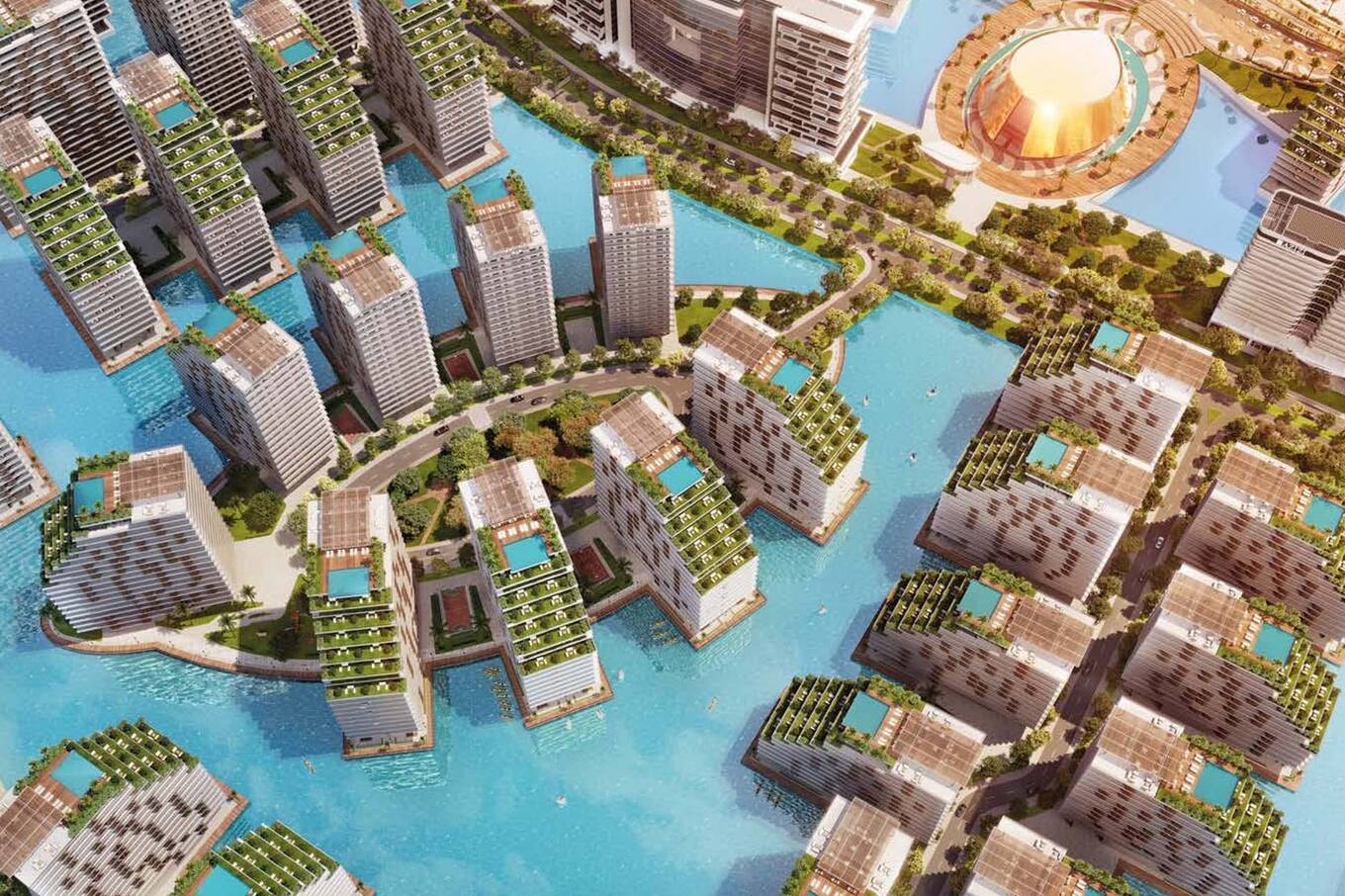 Azizi Venice building 14 by Azizi Developments in Dubai South, Dubai