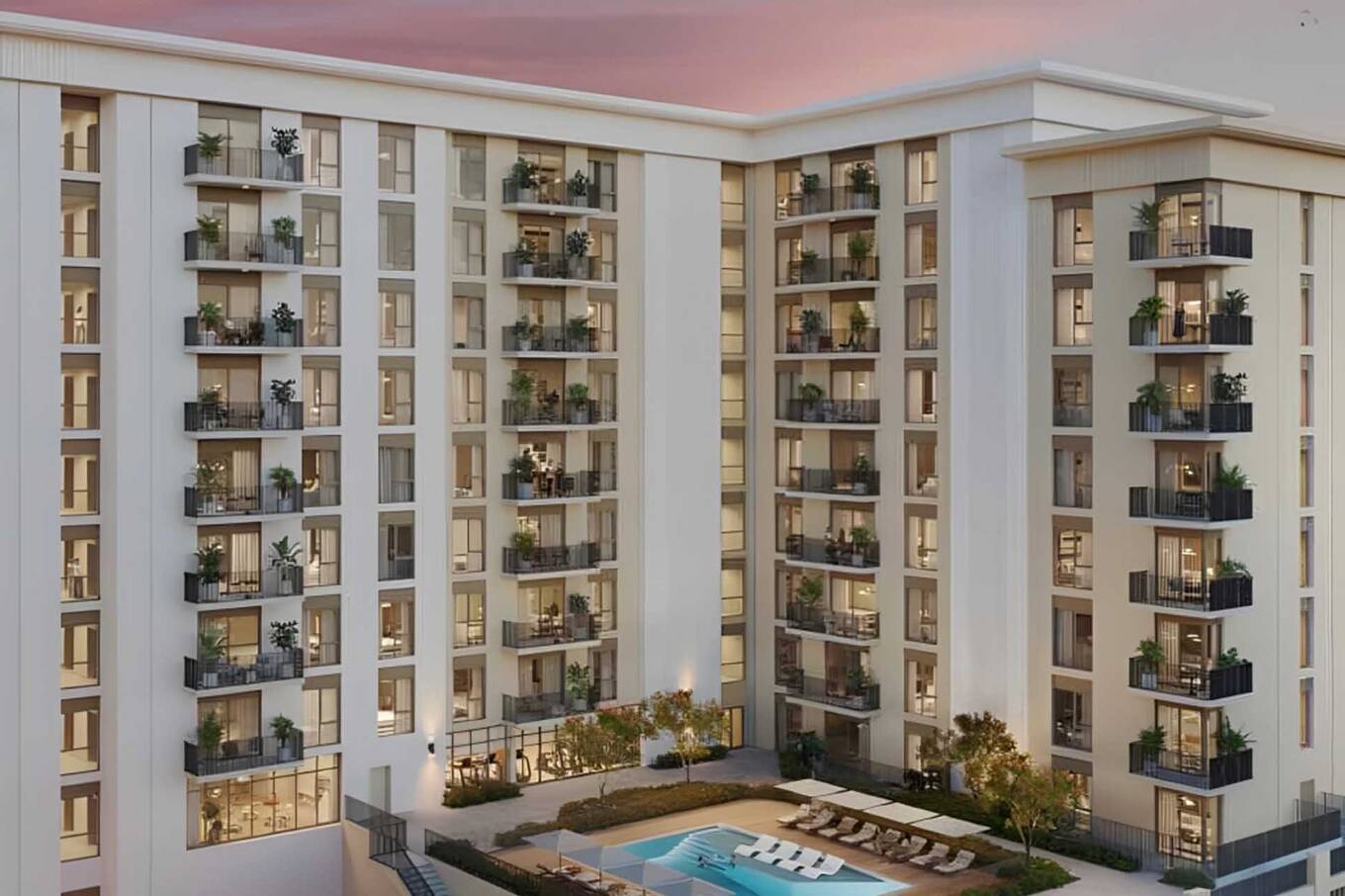 Augusta by Nshama Properties in Town Square, Dubai
