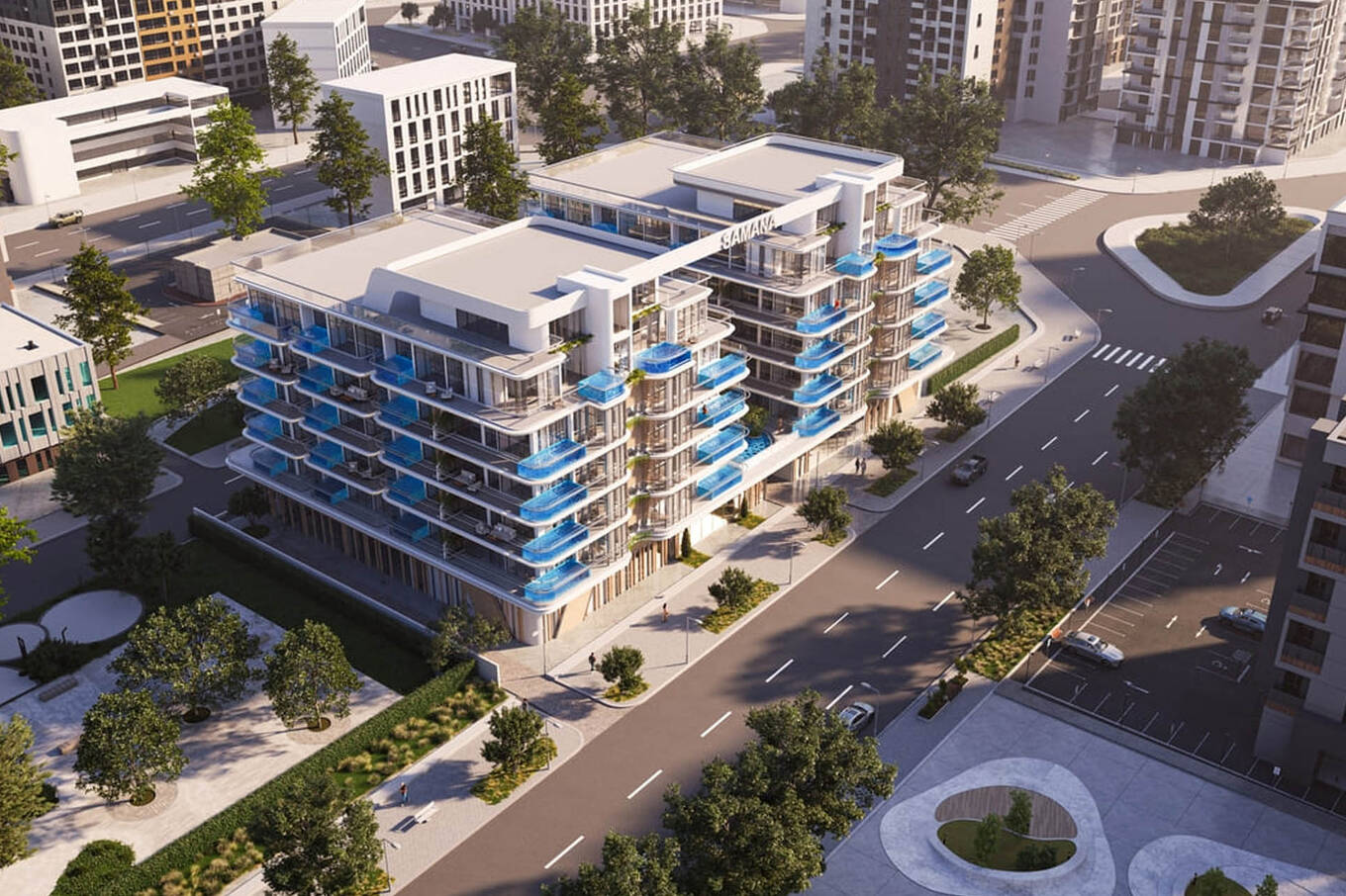 Samana Rome by Samana Developers in Meydan, District 11, Dubai