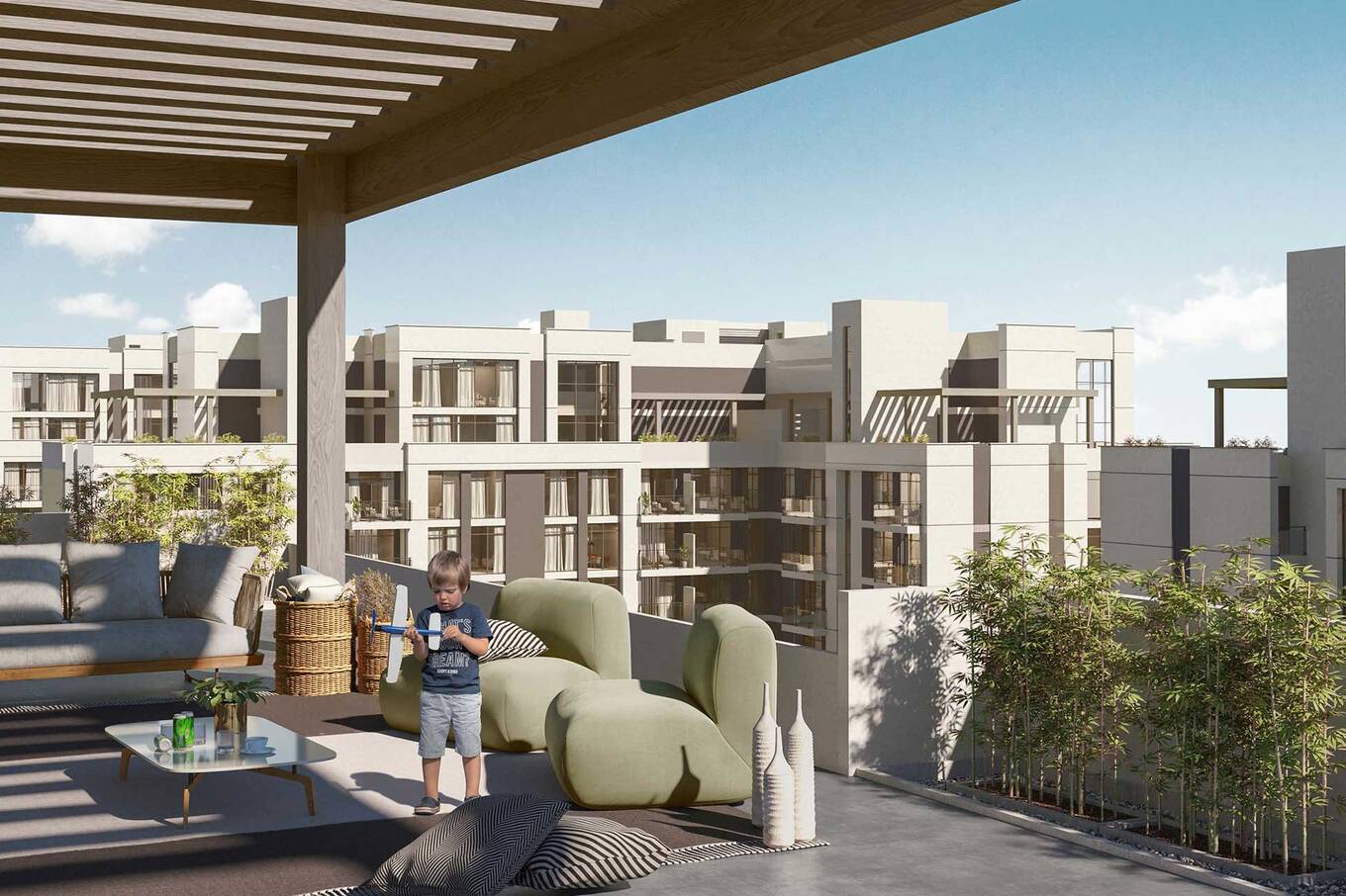 Royal Park by Reportage in Masdar City, Abu Dhabi | Everhomes