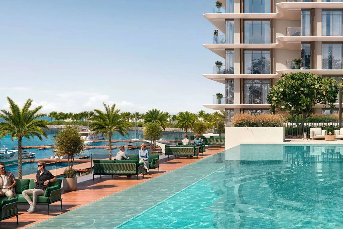 Marina Views by Emaar Properties in Rashid Yachts and Marina, Dubai