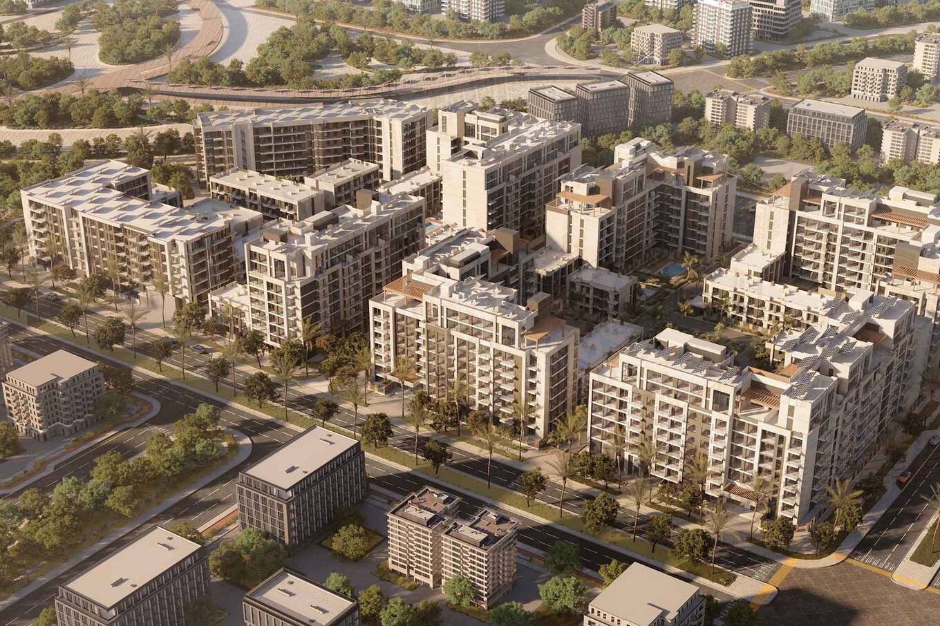 Royal Park by Reportage in Masdar City, Abu Dhabi | Everhomes