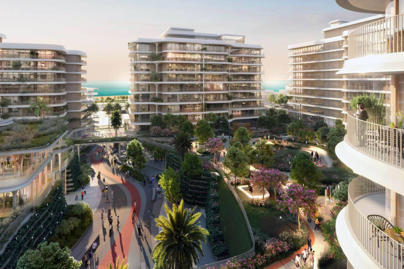 Mamsha Gardens by Aldar Properties in Saadiyat Island, Abu Dhabi