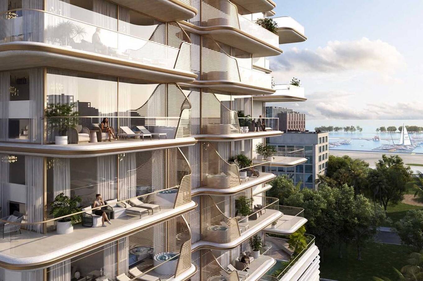 Sunset Bay One от Imtiaz Developments в Дубай Айлендс, Дубай