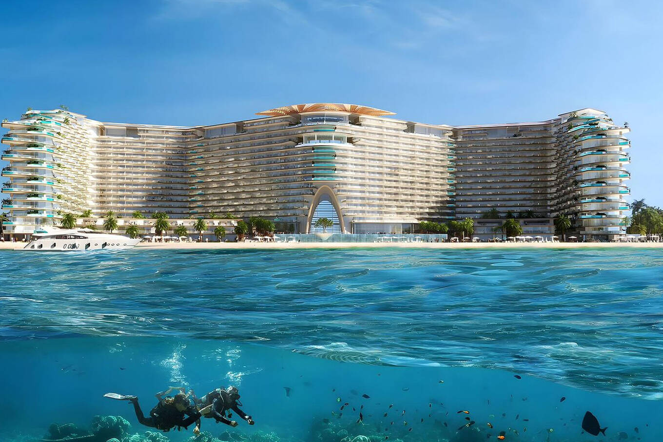 Sora Beach Residences in Al Marjan Island, Ras Al Khaimah