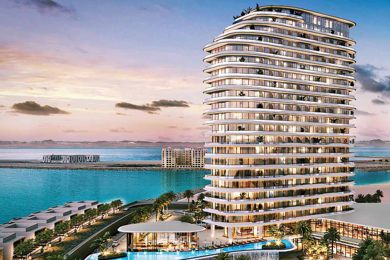 Danah Bay Townhouses & Villas on Al Marjan Island in Dubai | Everhomes